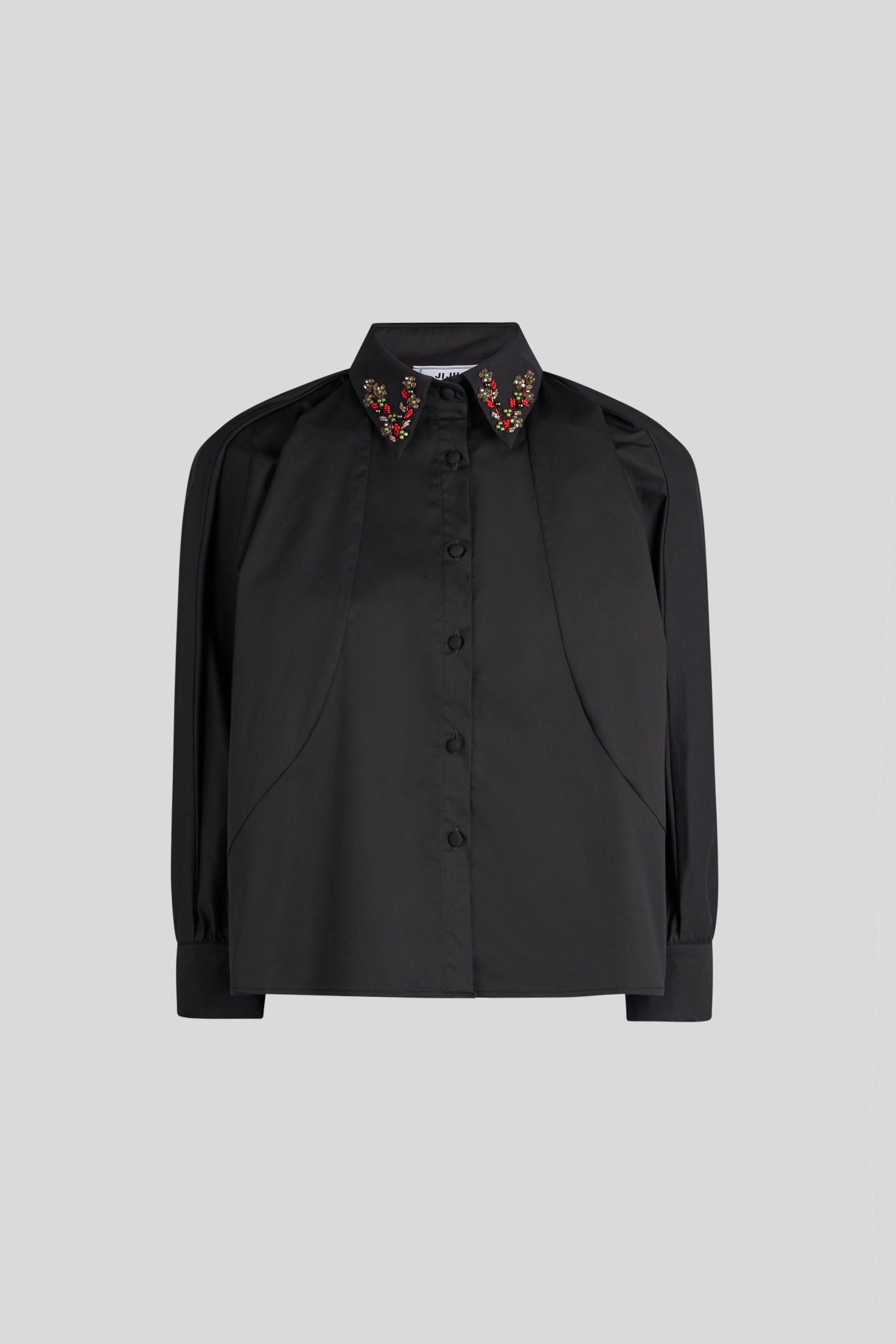JIJIL Camicia Corta Nera | Loverlock